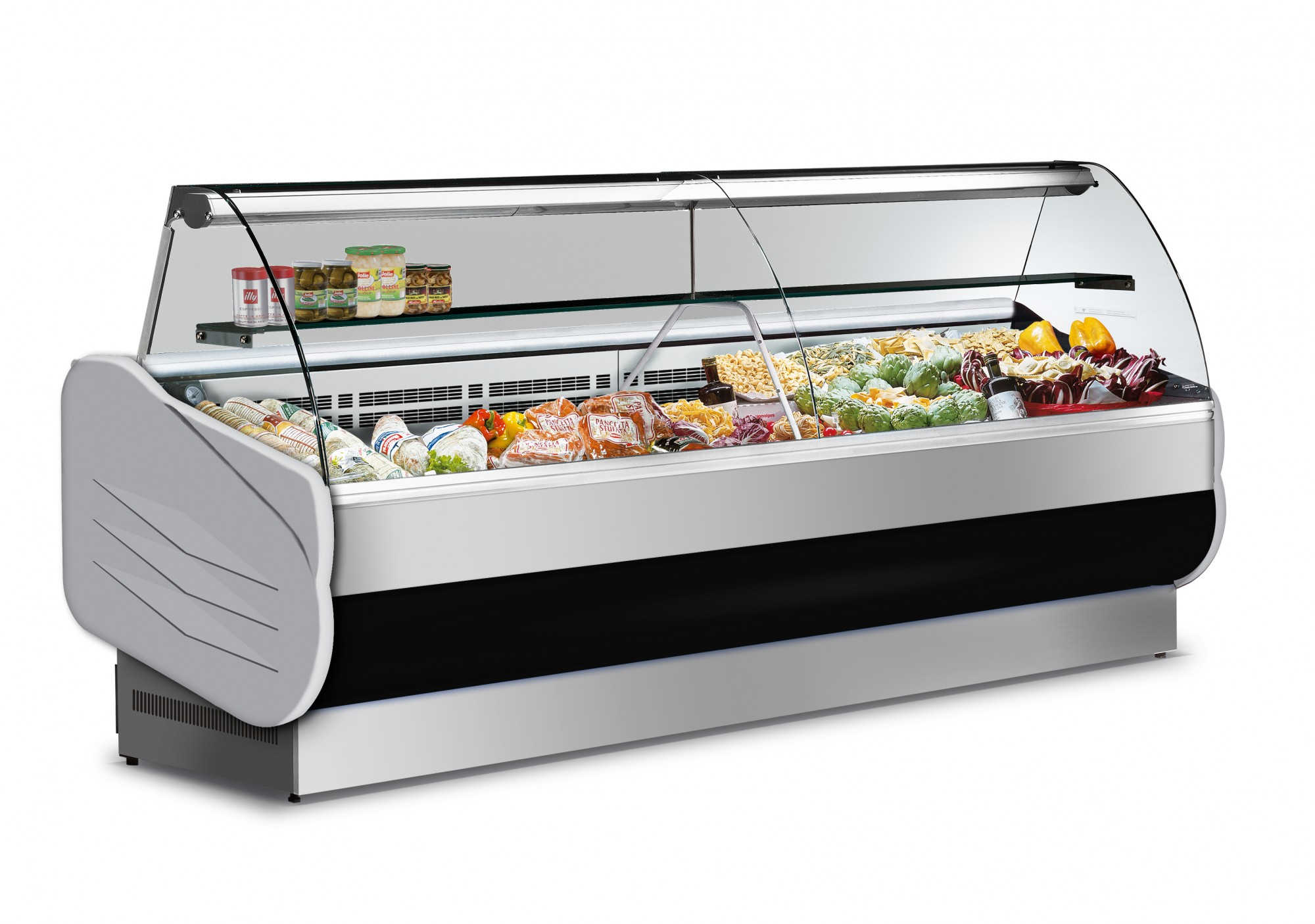 DELTA-T Srl - BANCO FRIGO SALUMERIA ALIMENTATI MASTER CM.150